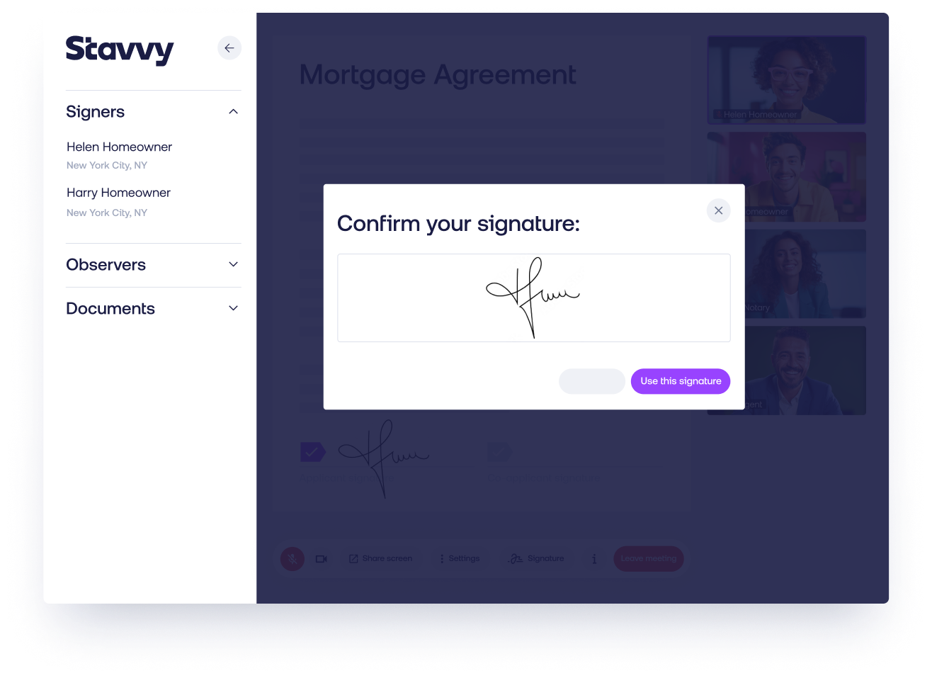 Secure Digital Execution & Notarization for Default Mortgage Servicing